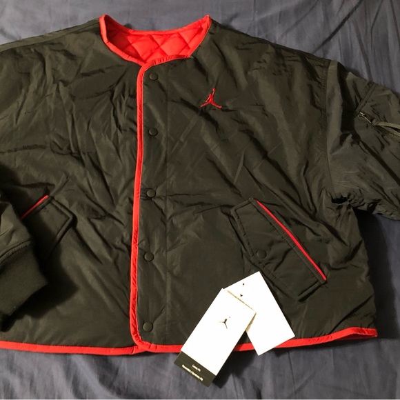 Jordan | Jackets & Coats | Nike Air Jordan Womens Reversible Jacket ...